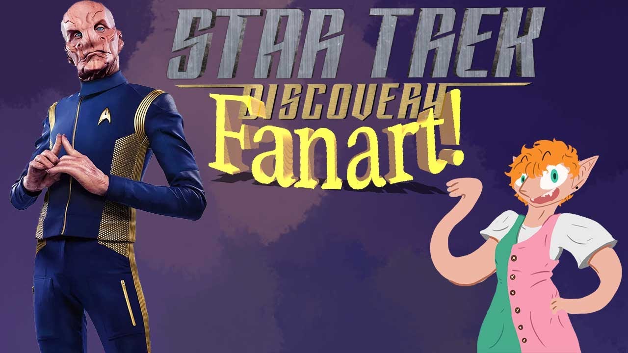 Digital Painting "Mr. Saru" from Star Trek: Discovery! 🌌🛸🌙⭐️🌸🌱 ...