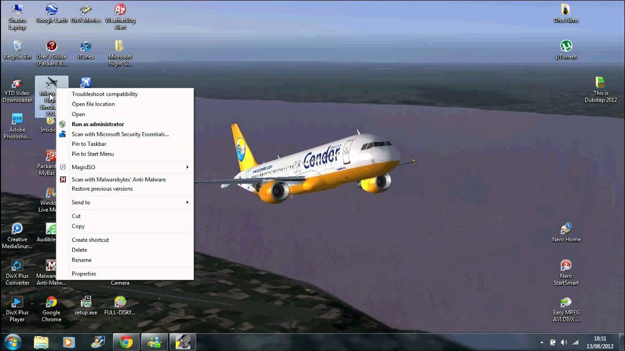 How to download/Install aircrafts on to FS2004/FSX ( FREE ) - YouTube