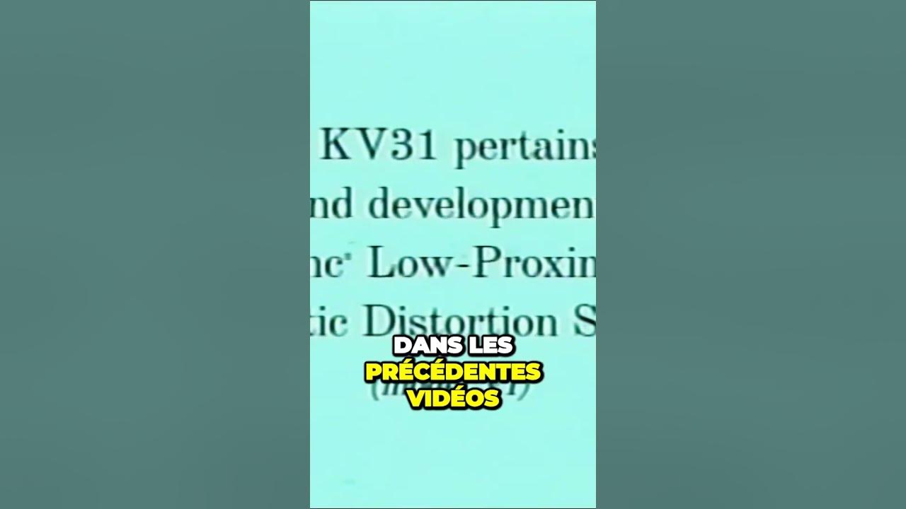 Le projet KV31 rvle lincroyable ralit des bacs travers la porte - YouTube