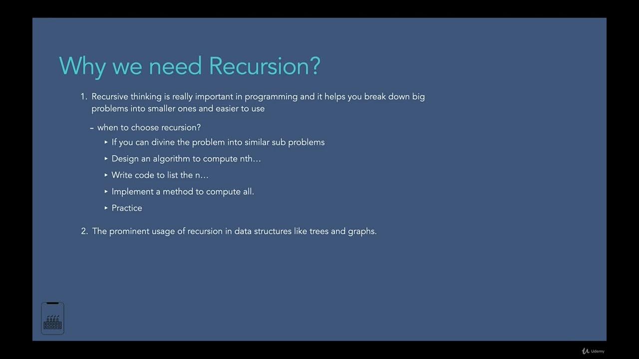 003 Why Do We Need Recursion Youtube
