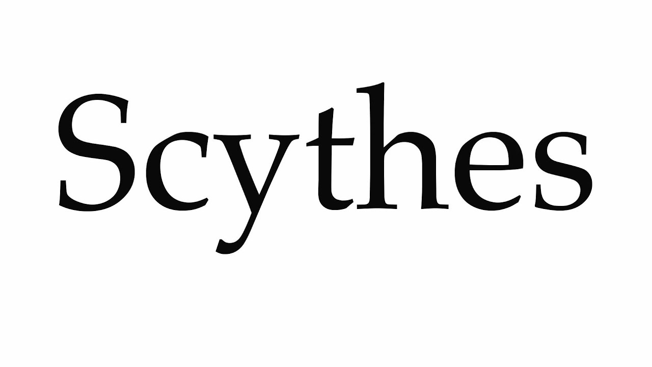 How to Pronounce Scythes - YouTube
