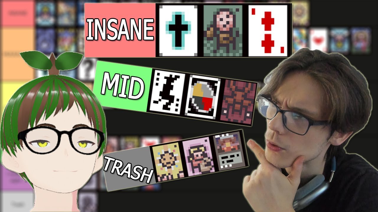 Debating the BEST CARDS in The Binding of Isaac Repentance - YouTube