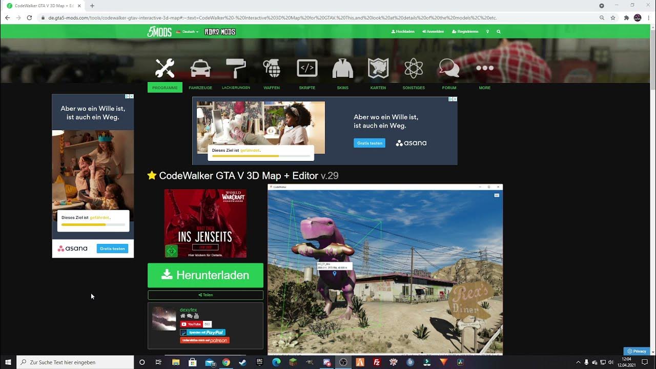 FiveM Codewalker Installieren | Tutorial - YouTube