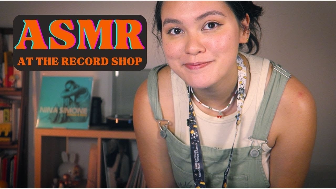[ASMR] Record Shop Roleplay | Let me help you choose 😇 ️ - YouTube
