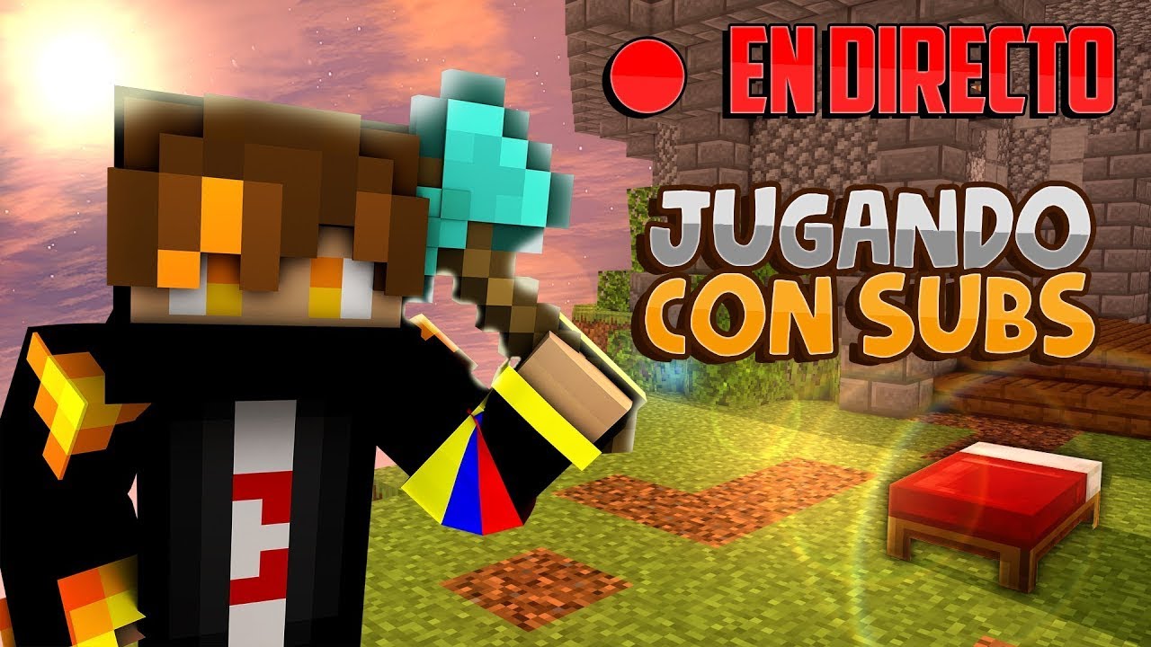😱 JUGANDO MINECRAFT SURVIVAL 1.19 con SUBS 🪓 Minecraft JAVA Y BEDROCK🪓 En DIRECTO 🔴 | ROAD TO ...