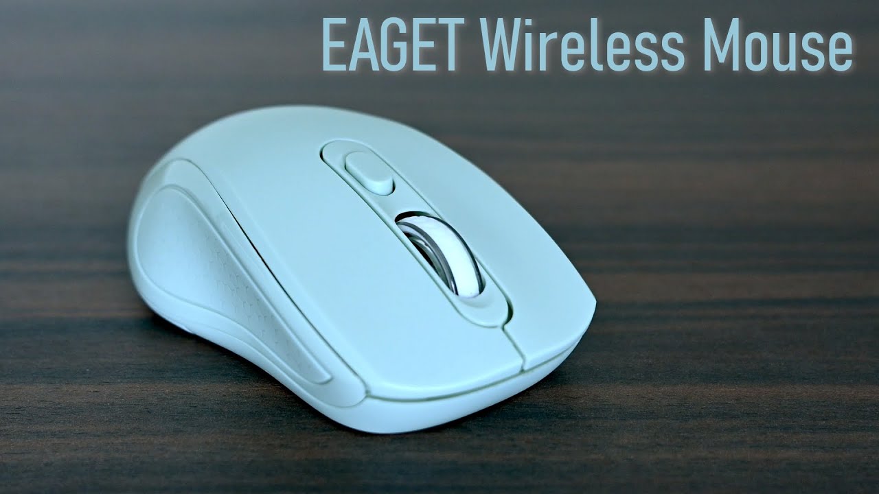 EAGET wireless mouse unboxing & quick review - YouTube