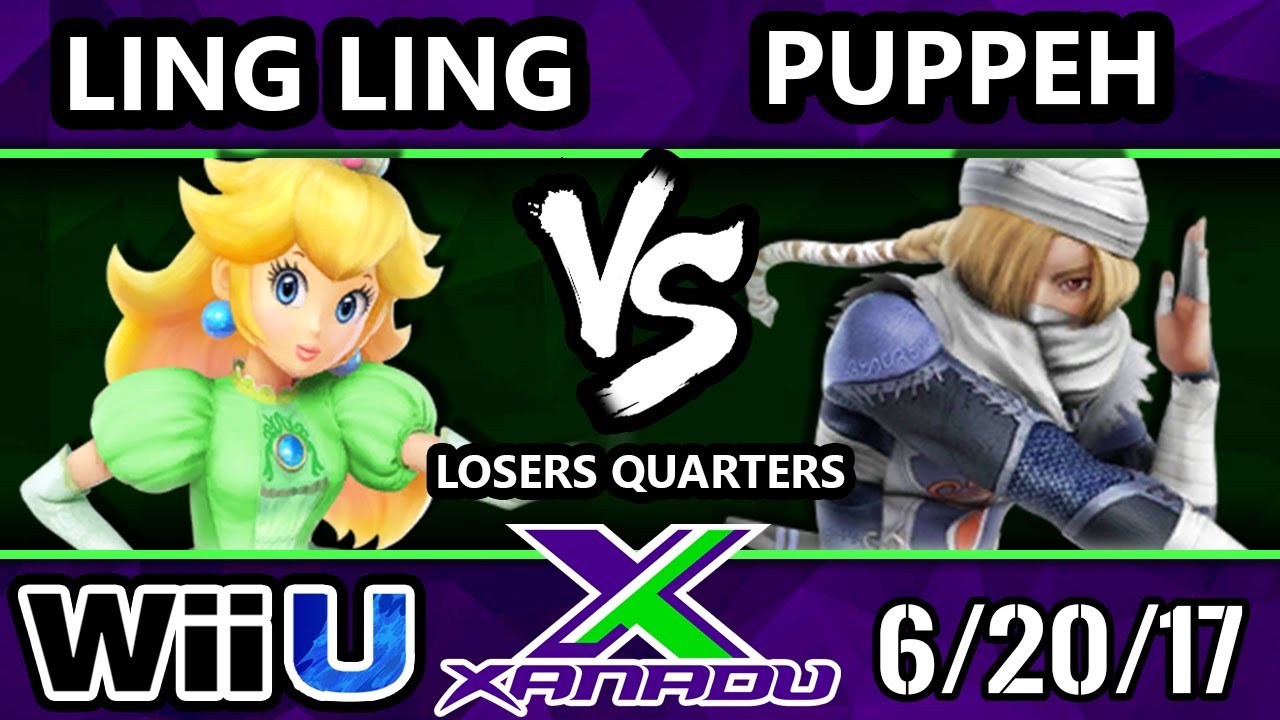S@X 207 - Ling Ling (Peach) Vs. Puppeh (Sheik) - SSB4 Losers Quarters ...