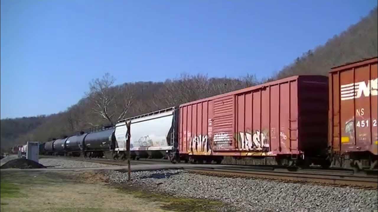 NS 15T with UP Power Leading and New ACe Trailing - YouTube