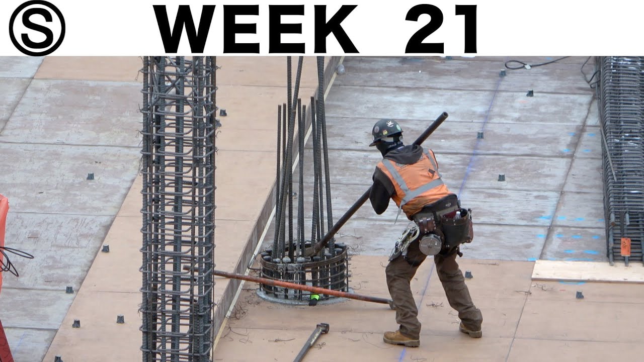 One-week construction time-lapse with closeups: Week 21 of the Ⓢ-series ...