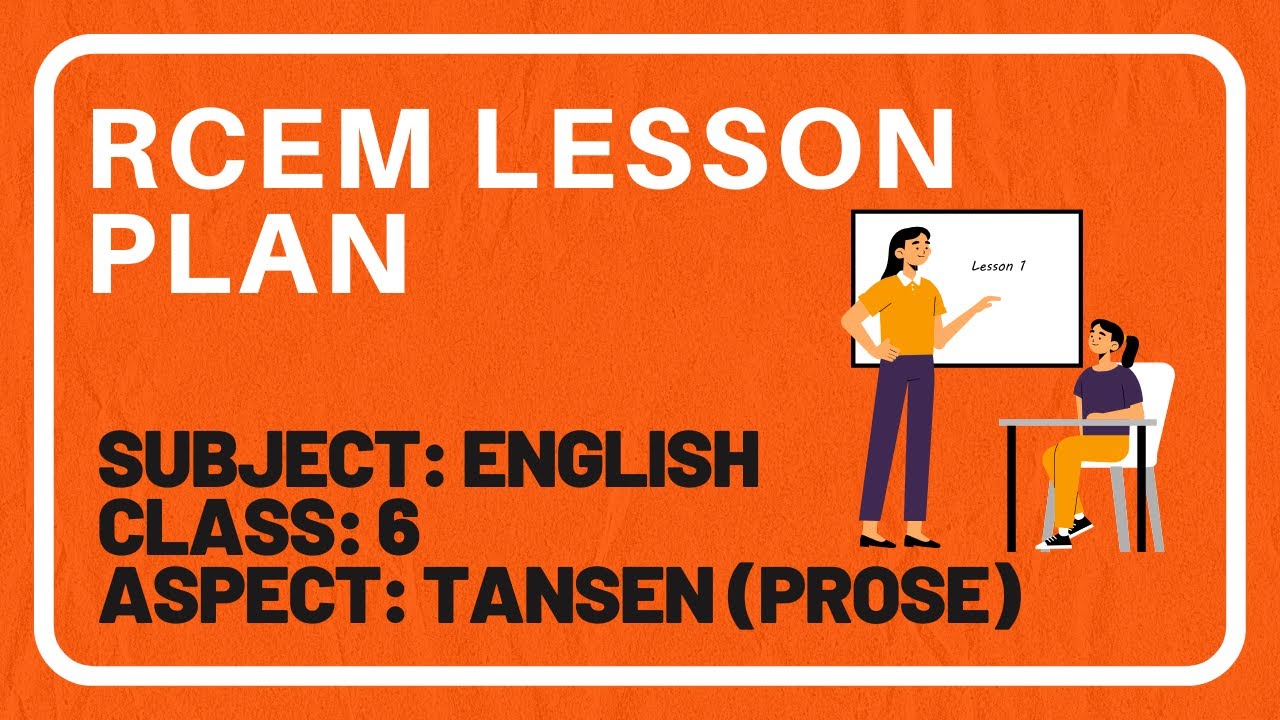 English Lesson Plan | RCEM Lesson Plan | B.Ed Lesson Plan | Class 6 ...