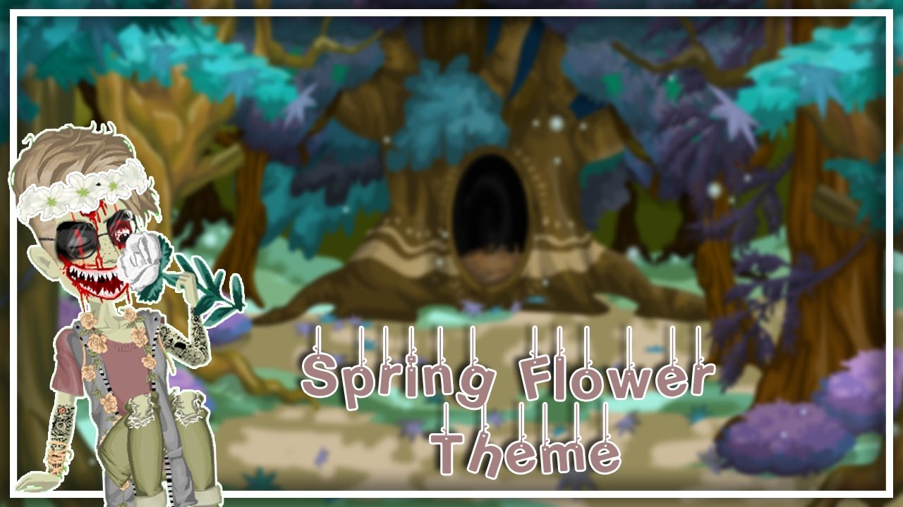 MSP // Spring Flower Theme Look - YouTube