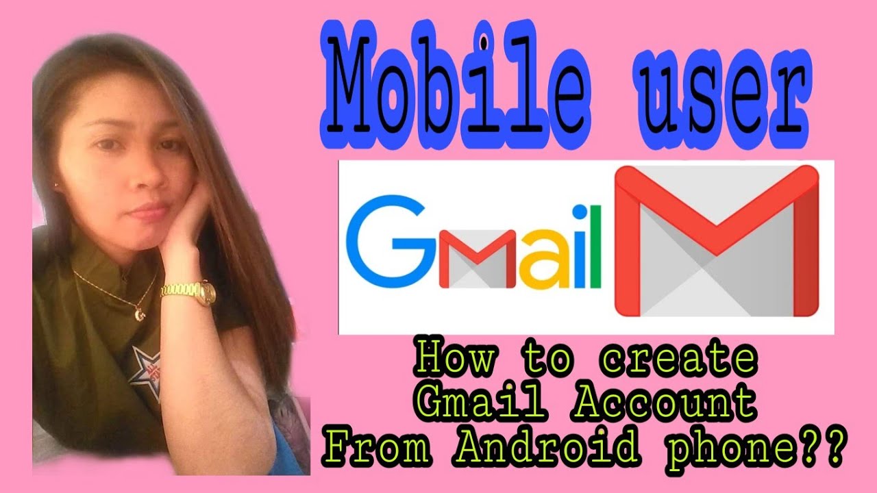 How to create Gmail account from Android phone? - YouTube