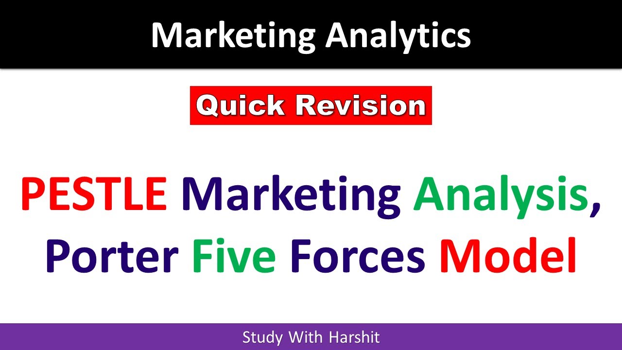 PESTEL Market Analysis, Porter Five Forces Model | Quick Revision MBA ...
