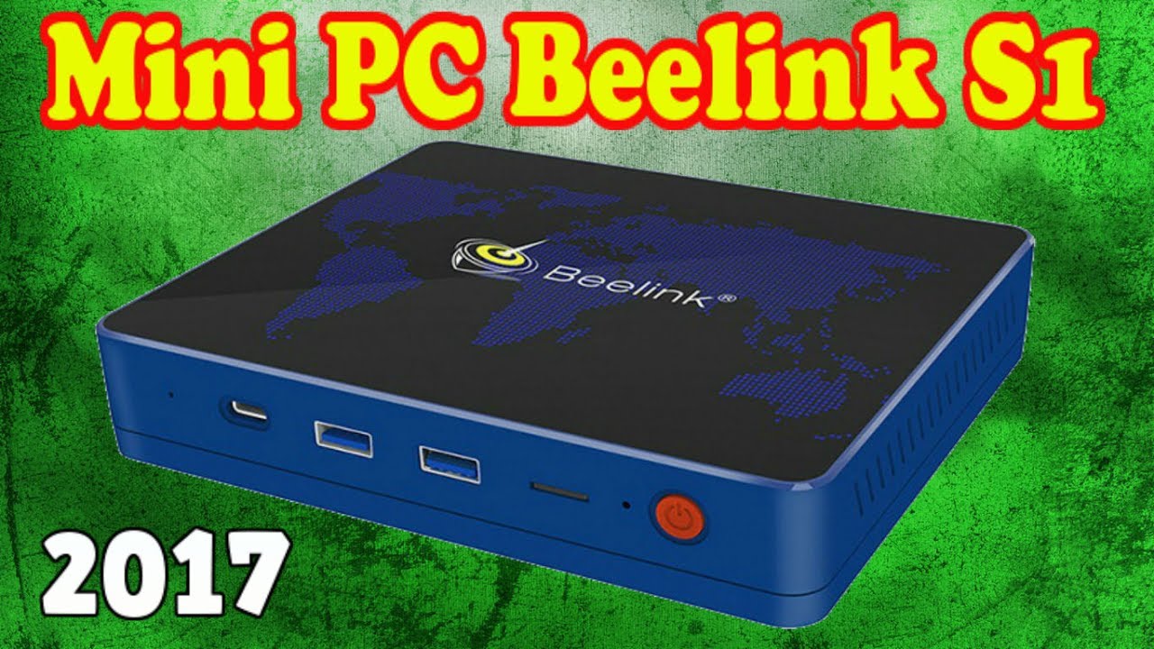 NEW! Beelink S1 Mini PC Windows 10 N3450 8GB RAM + 64GB ROM TV Box Mini ...