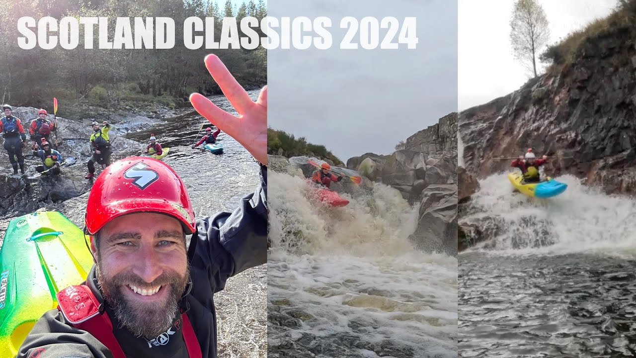 Epic Whitewater Kayaking Adventure in Scotland Moriston, Etive, Spean ...