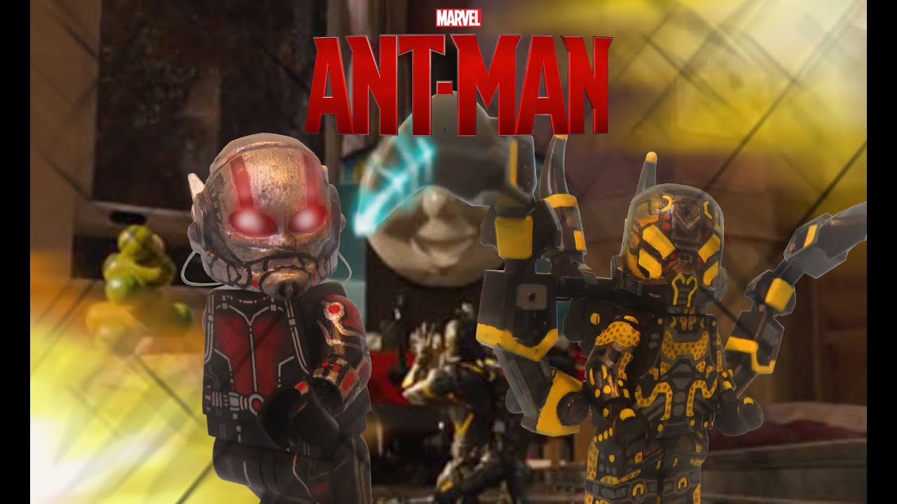 Lego AntMan Custom Minifigure Showcase - YouTube