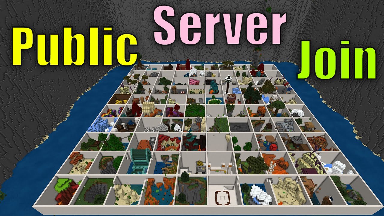 Join PARKOUR Public Minecraft Server Join Us Now Live Stream 🔴 [ Java ...