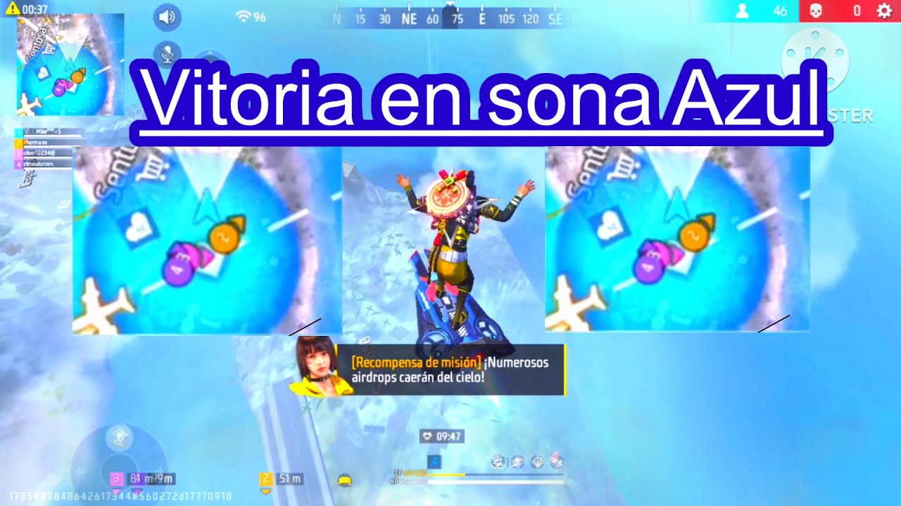 Derrotando A Zona azul Mike-FF Suscríbete - YouTube