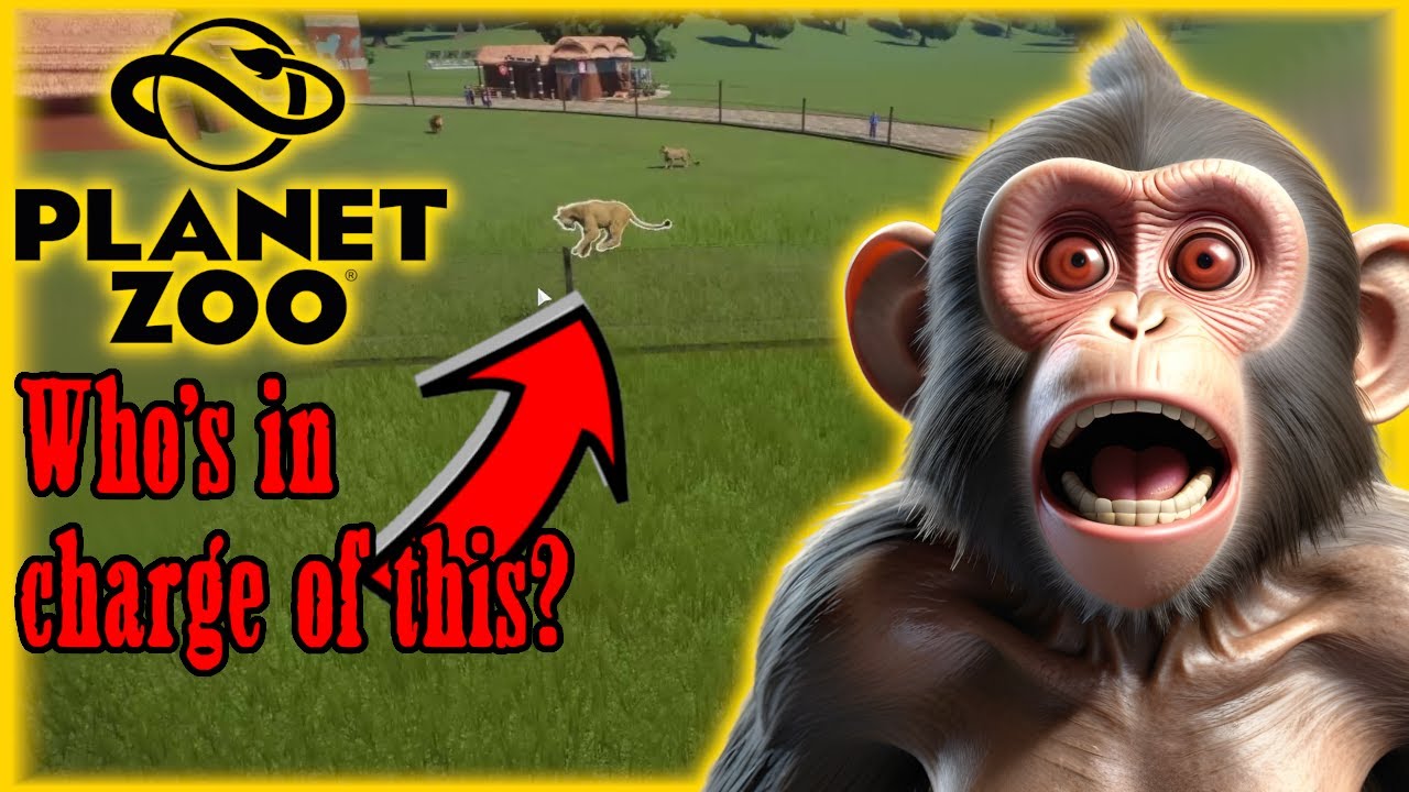 Planet Zoo | Who's the monkey in charge of this zoo??? - YouTube