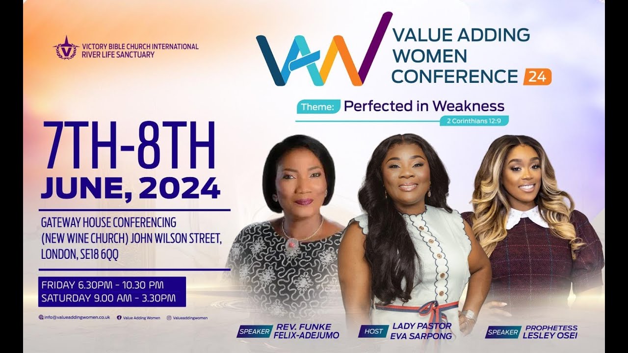 Value Adding Women Conference 2024 Day 2 with Pastor Eva, Rev. Funke ...