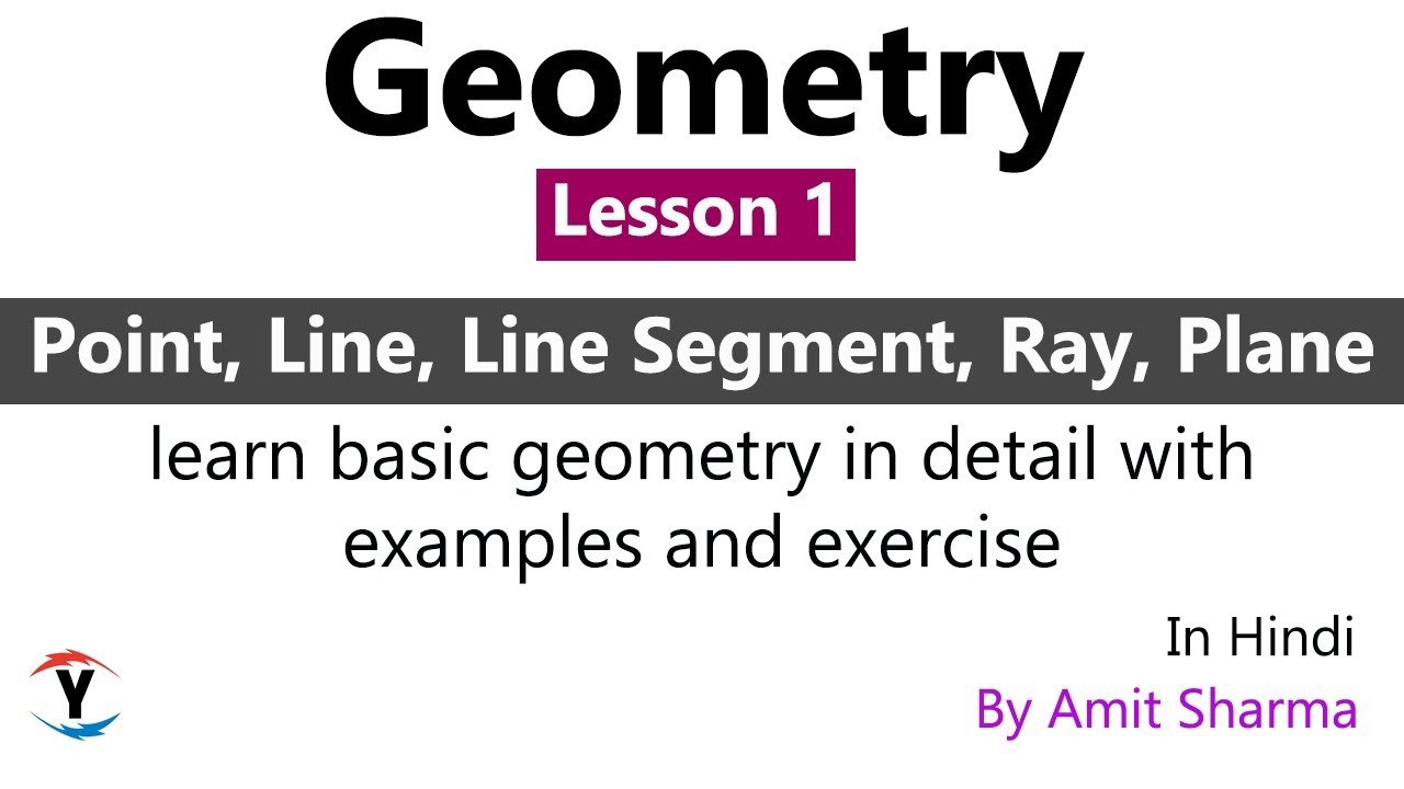Point, Line, Line Segment, Ray & Plane - YouTube