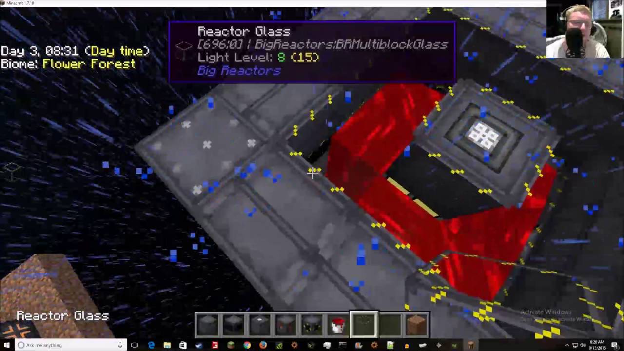 let's play sky factory episode 12 reactor overhaul - YouTube