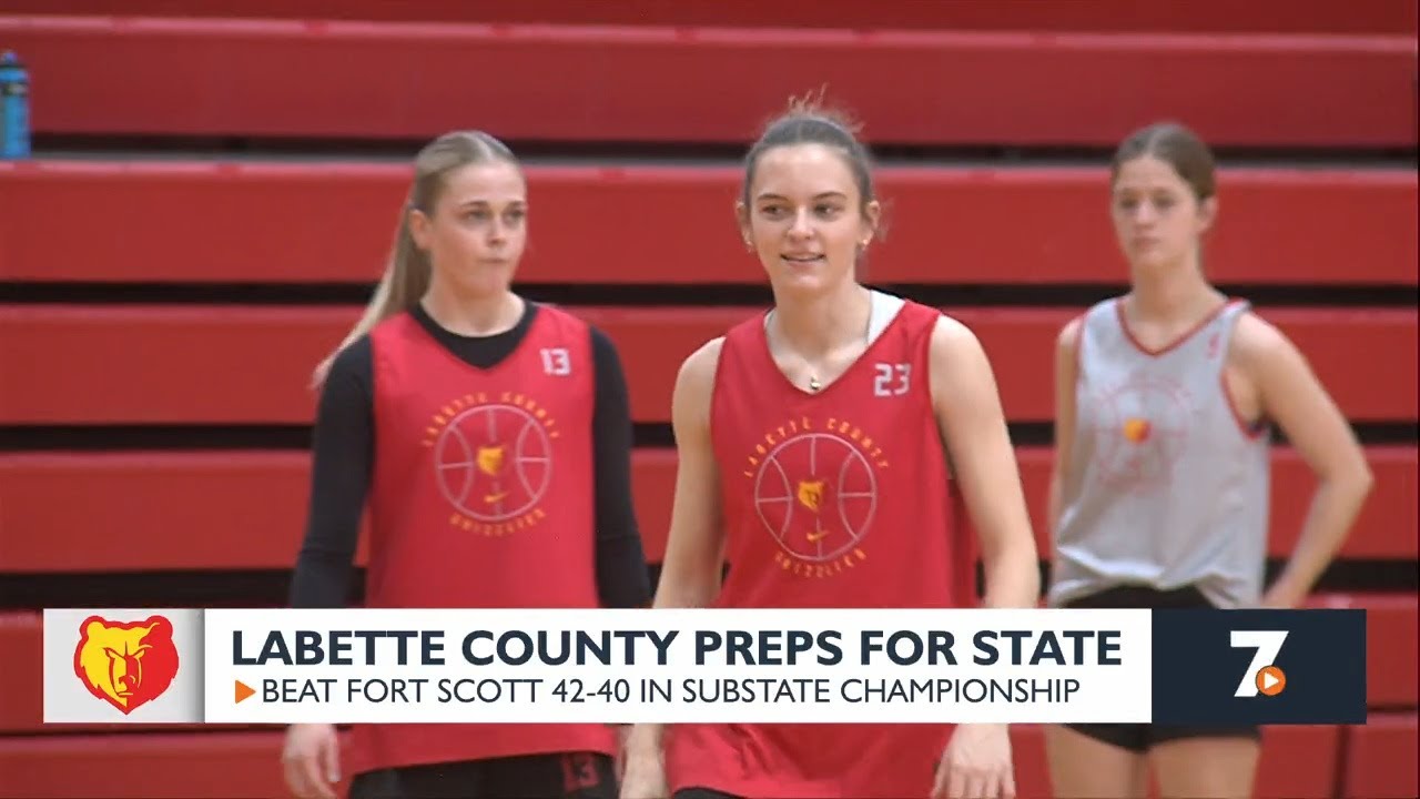 Labette County girls basketball preps for state - YouTube