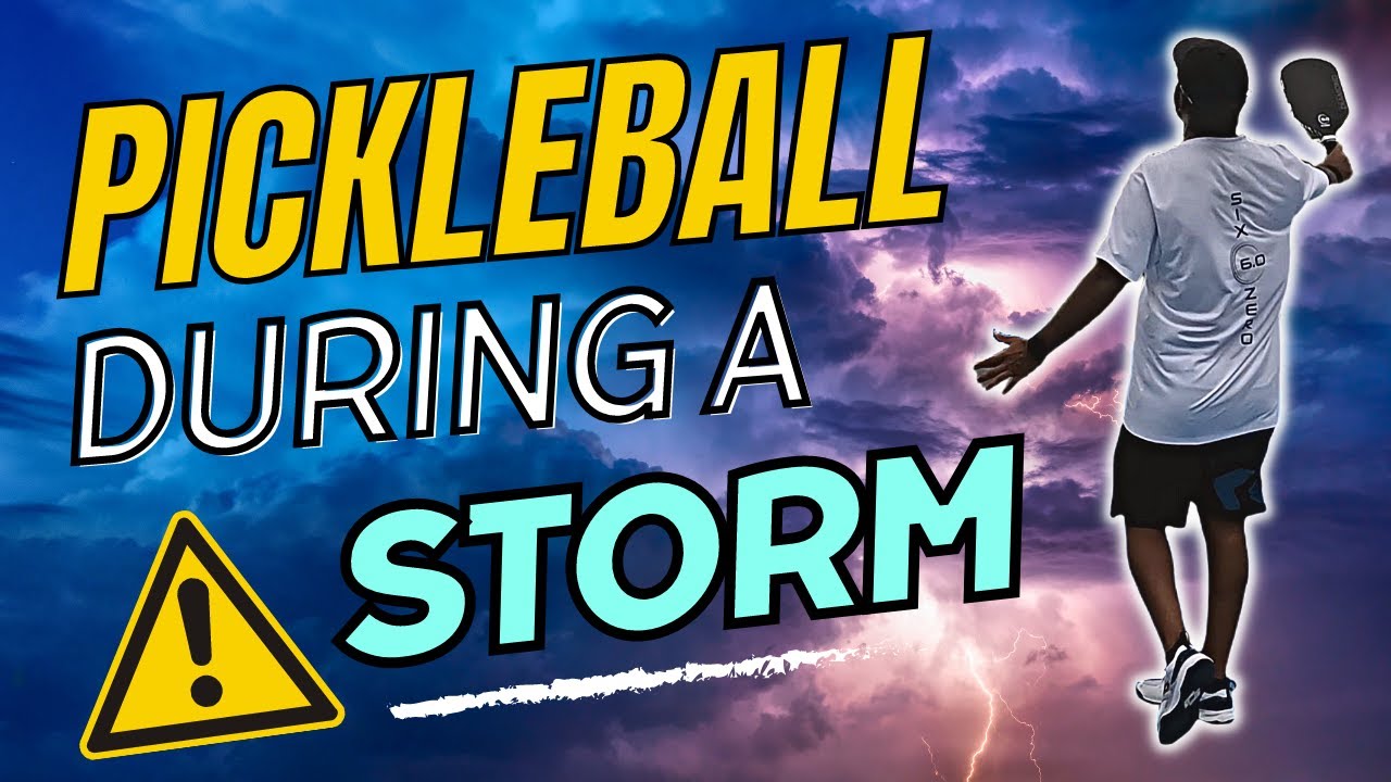 BRAVING THE ELEMENTS | Pickleball during a storm in Florida | 4.5 ...