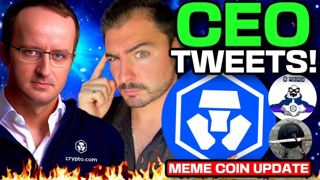 Crypto.com CEO Speaks! (CRO Coin AND Cronos Meme Coin ALERT!) $MERY vs ...