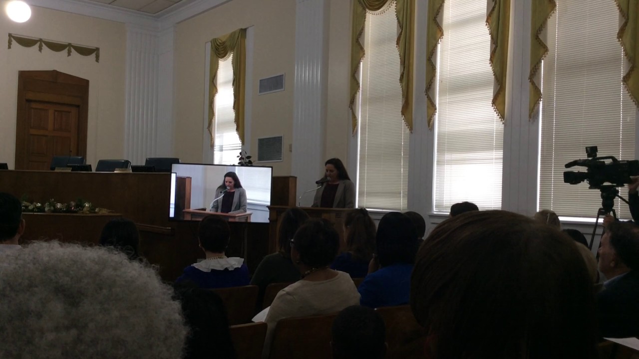 Introduction of Ashley Pointer at the Macon-Bibb Mayoral Inauguration ...