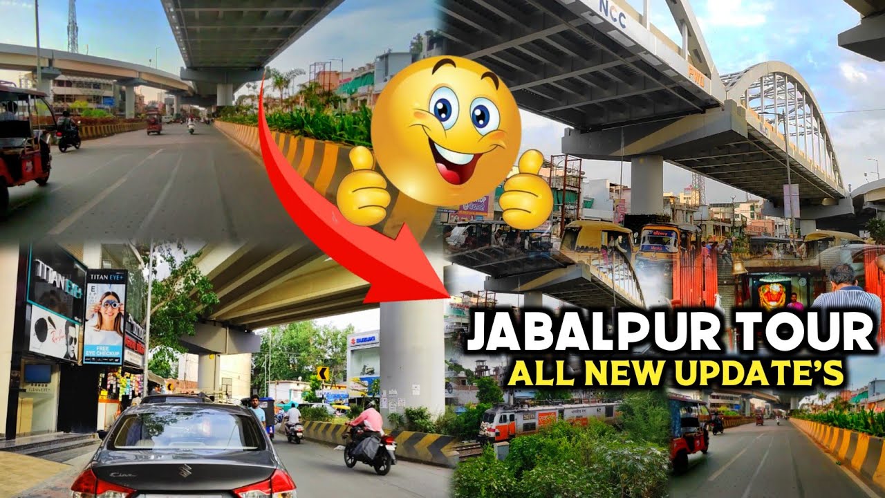 Jabalpur Tour | jabalpur tourist places | jabalpur flyover new update ...