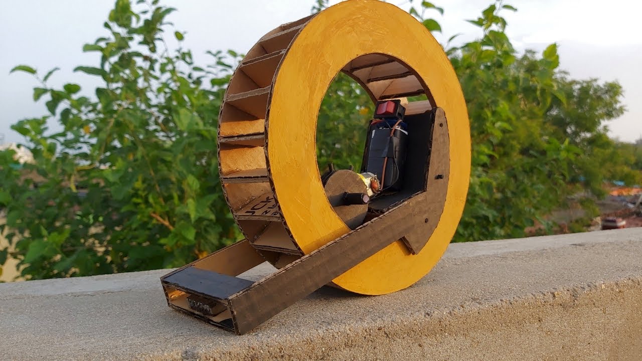 DIY TRICK - How to Make MonoWheel out of Cardboard MonoWheel - YouTube