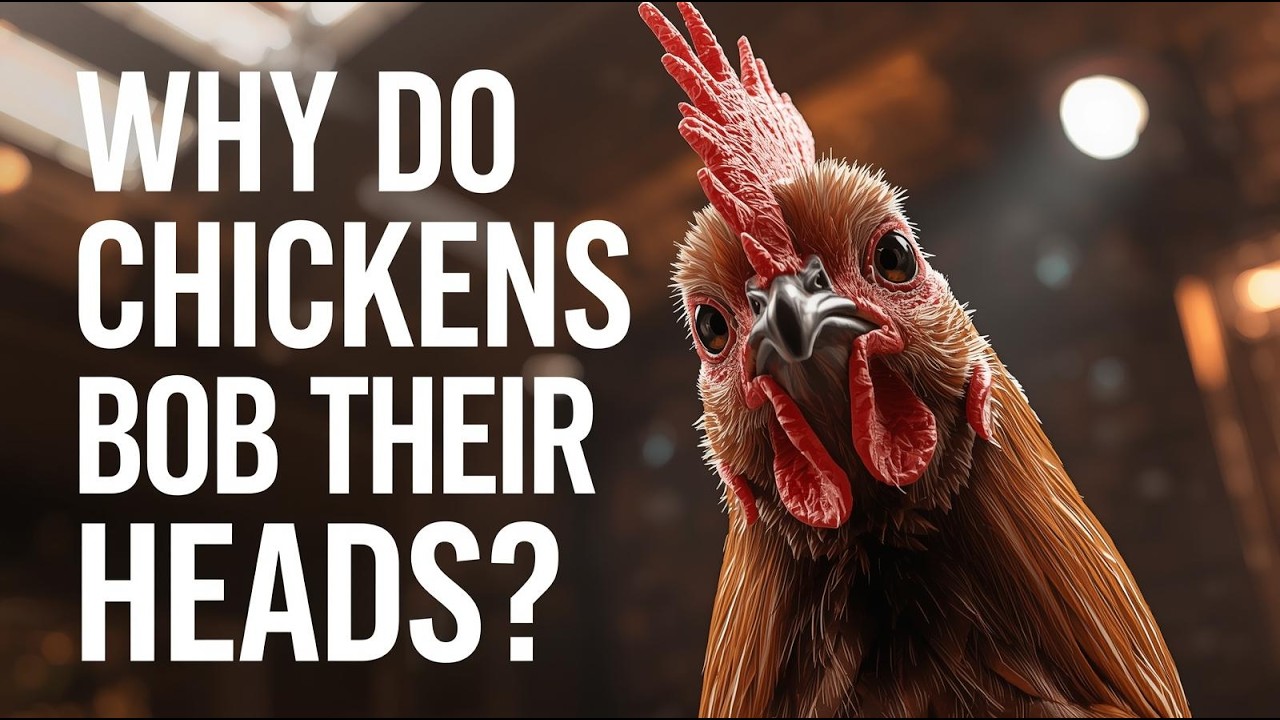 Why Do Chickens Bob Their Heads While Walking? 🐔🤔 - YouTube