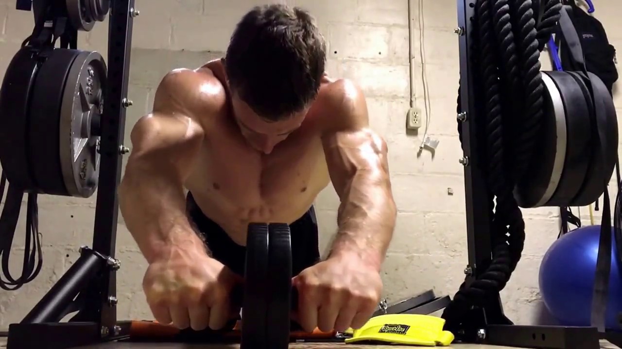 Core Training - Abdominal Wheel Roll Outs - YouTube