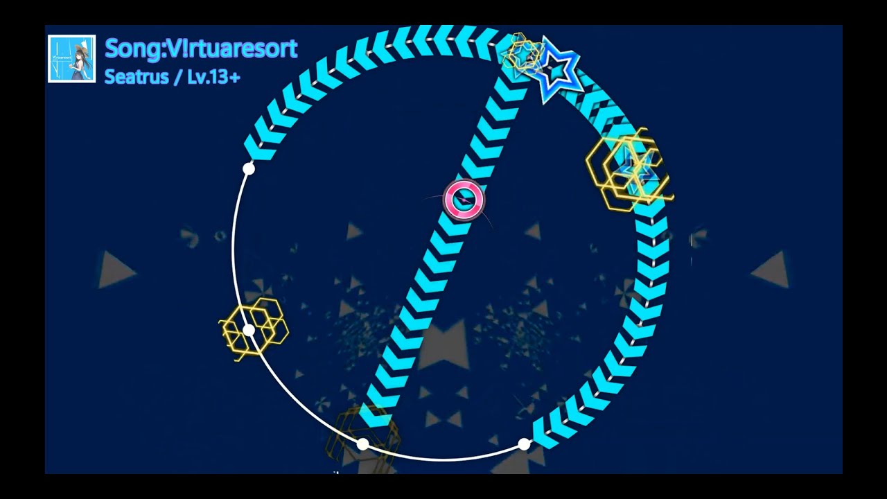 【合作】V!rtuaresort / seatrus (Lv.13+)【maimai創作譜面】 - YouTube