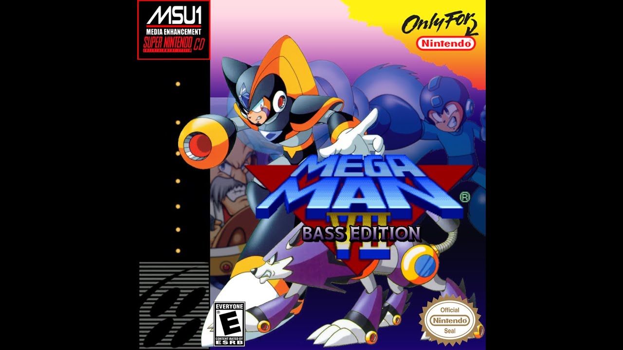 SNES MEGA MAN 7 BASS EDITION - YouTube