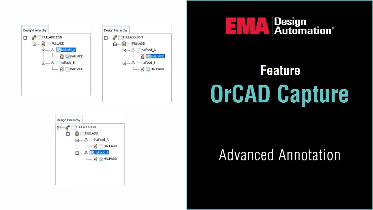 OrCAD 17.2 Capture Advanced Annotation - YouTube