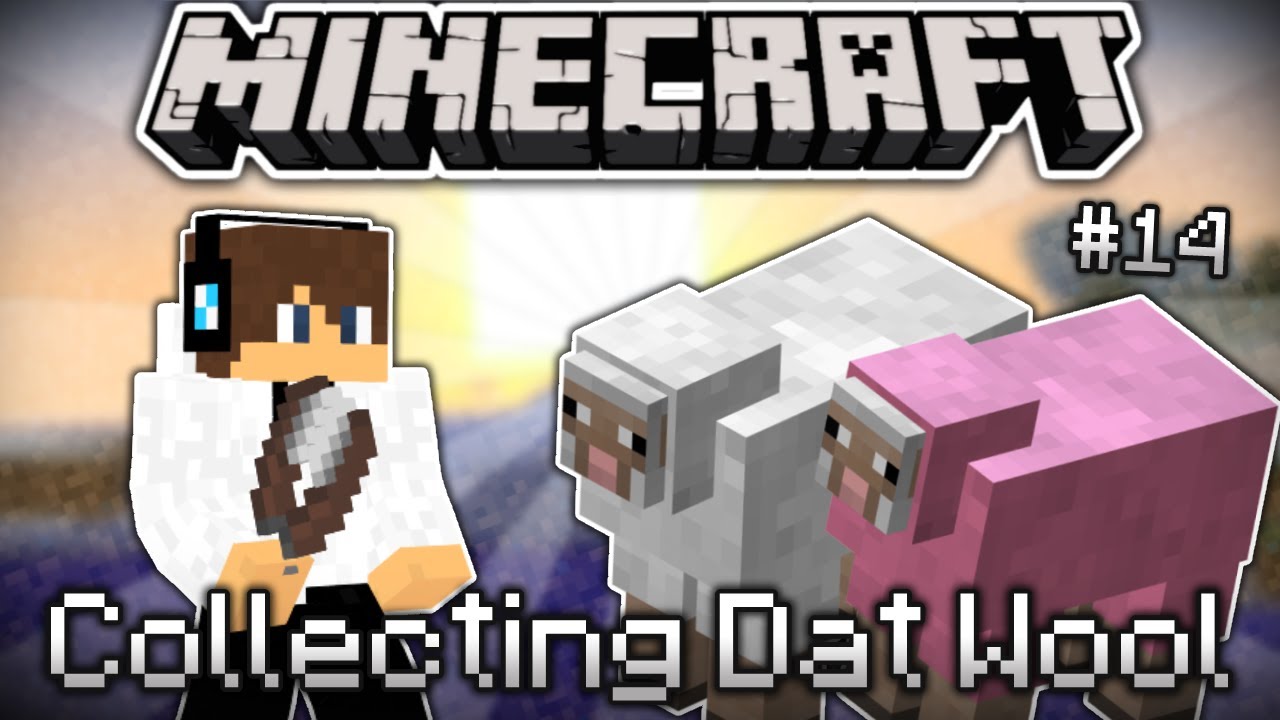 COLLECTING DAT WOOL!! | Minecraft Beta #14 - YouTube