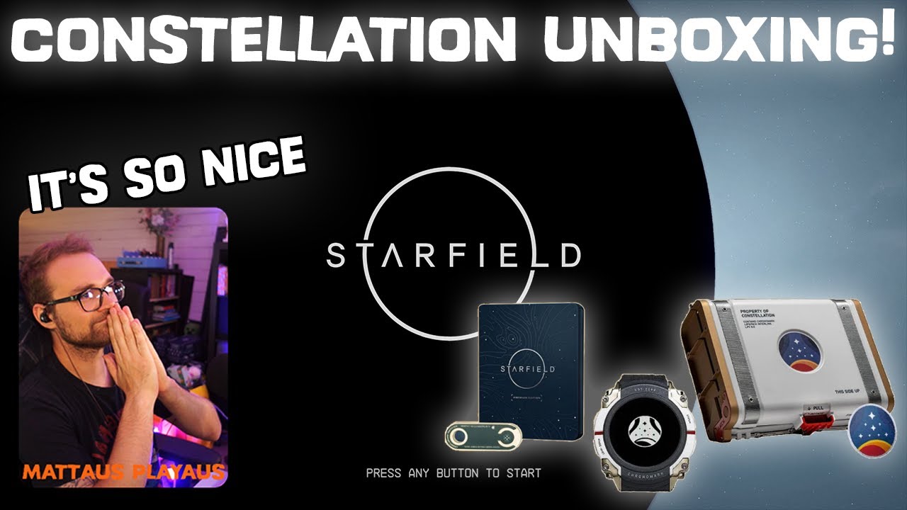 Starfield 🚀 - Constellation Edition - Unboxing + First Impressions ...