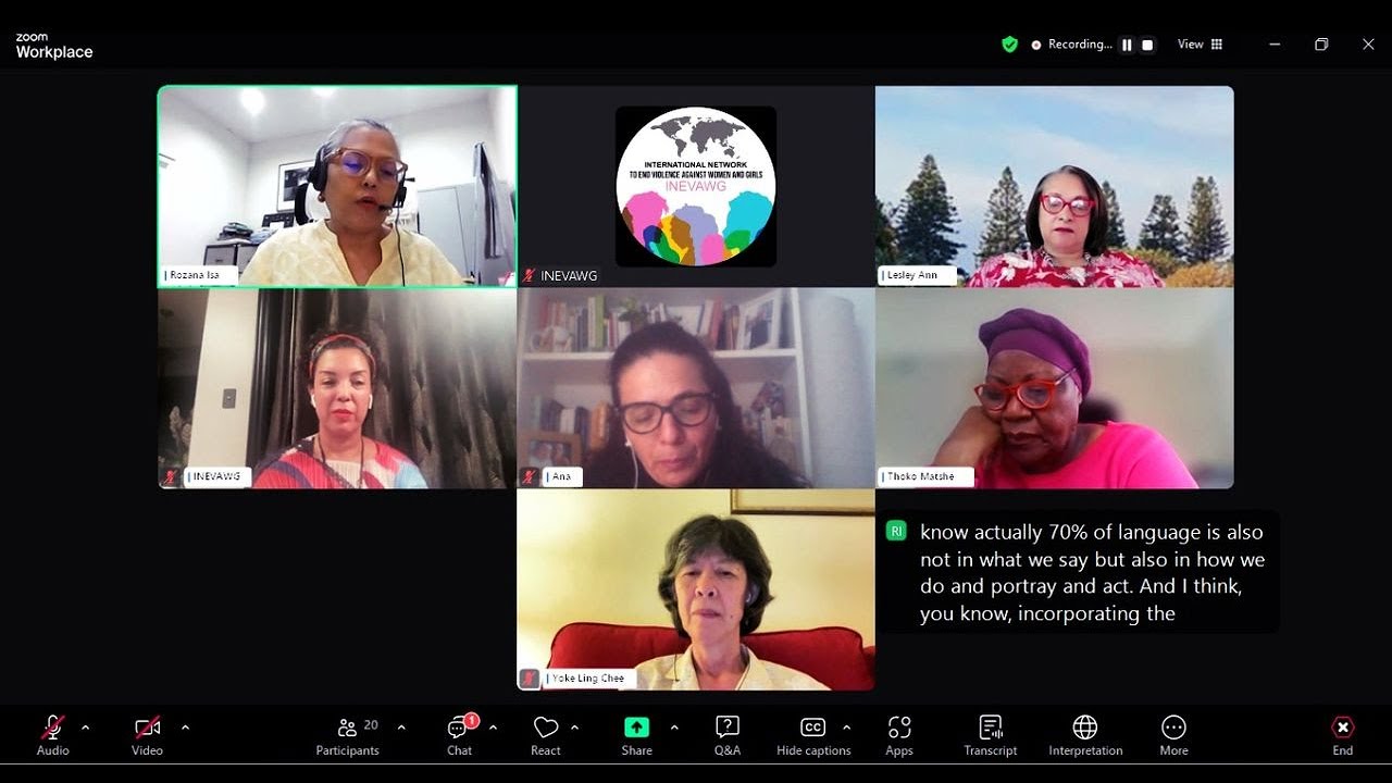 INEVAWG AT UN CSW 69: CRITICAL DISCUSSIONS ABOUT CURRENT GEO-POLITICAL ...
