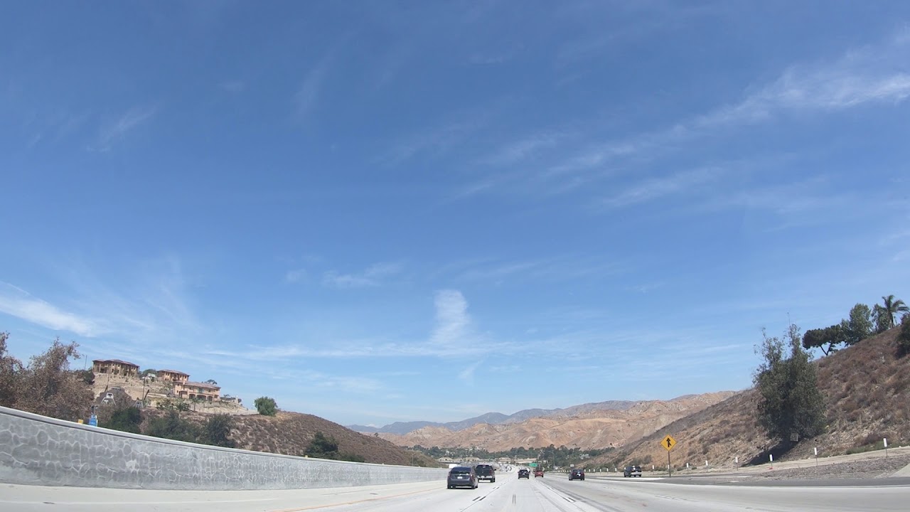 4K Free Stock Footage: Freeway Dash Cam Image, Day Time 2 - YouTube