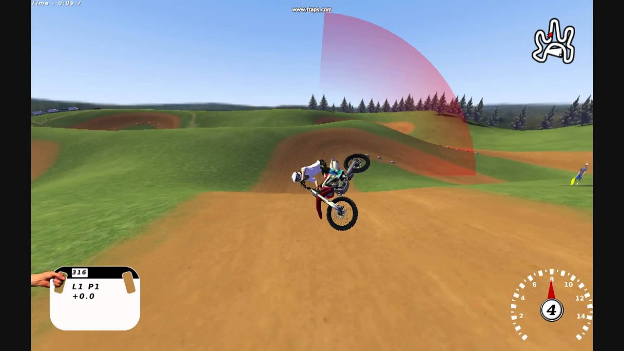 Mx simulator crf 450 whip - YouTube