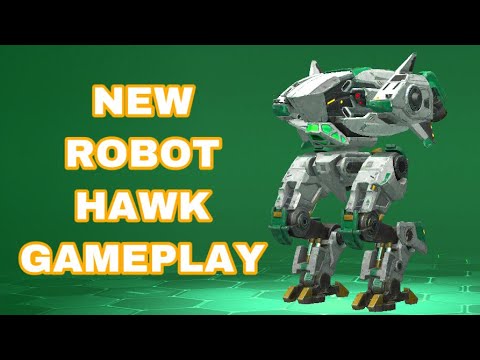 The new meta bot ? - New robot HAWK gameplay | War Robots Test Server 🔥 ...