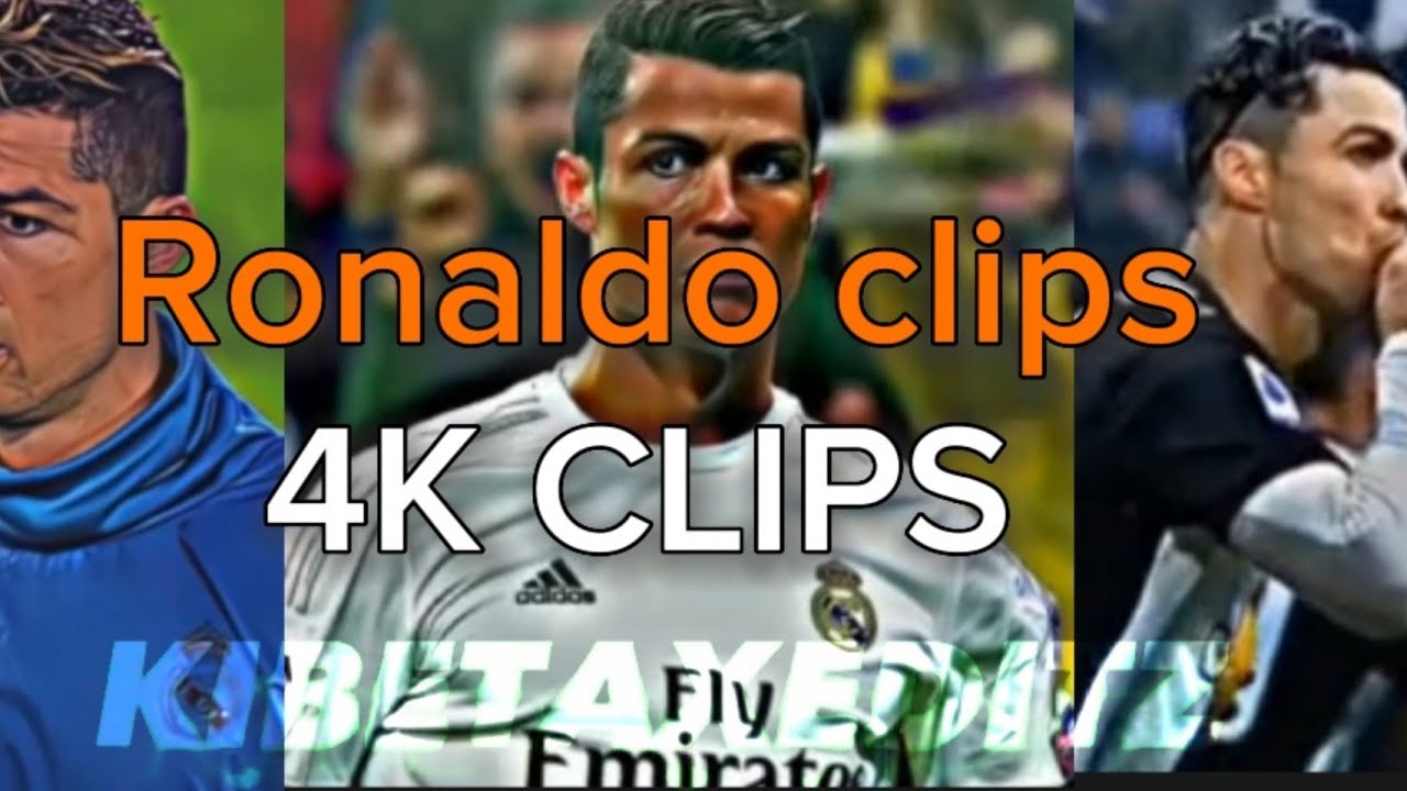 Ronaldo 4K clips |NO WATERMARK| #football #ronaldo #clips - YouTube