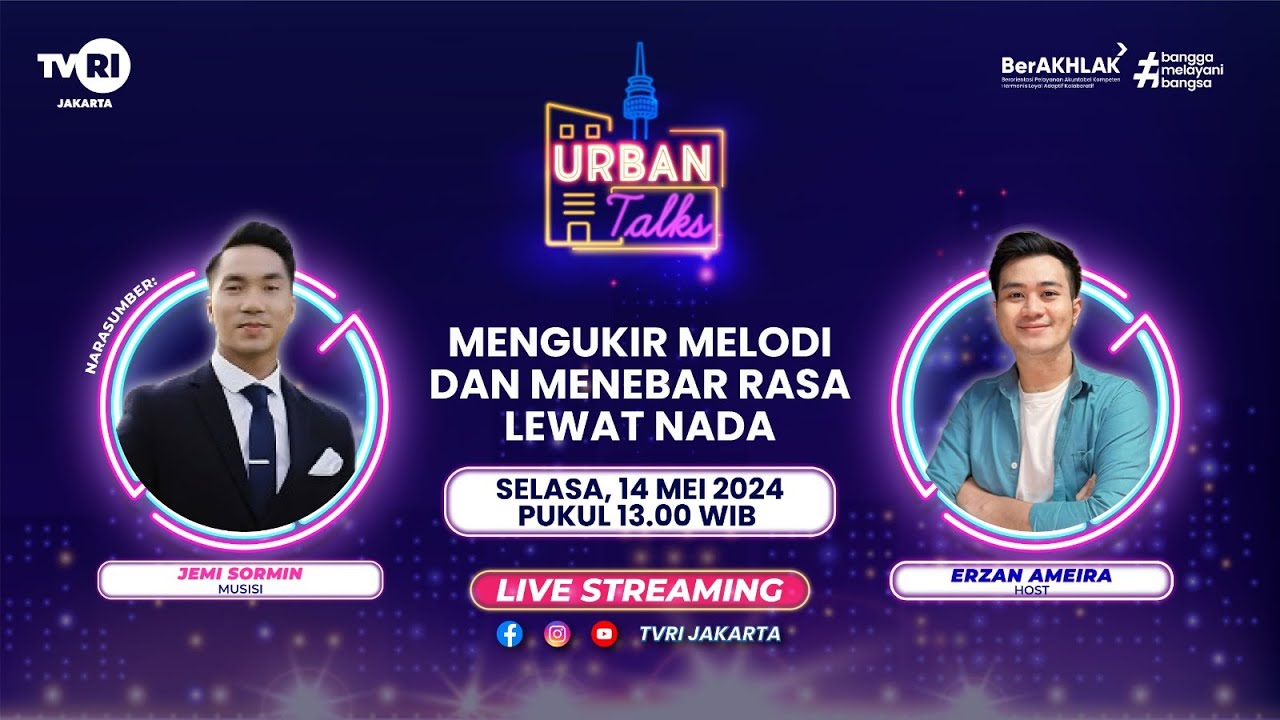 URBAN TALKS: MENGUKIR MELODI DAN MENEBAR RASA LEWAT NADA - YouTube