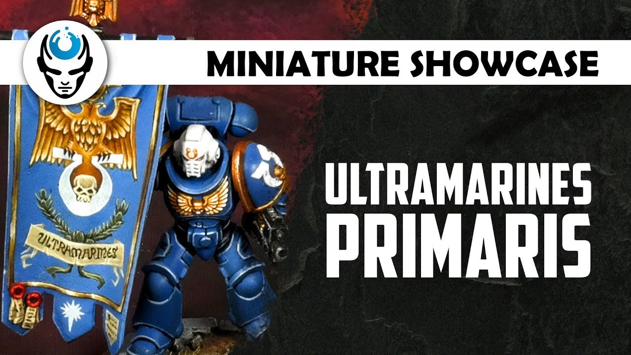 ULTRAMARINES PRIMARIS - LVL 4 MINIATURE SHOWCASE 4K - YouTube