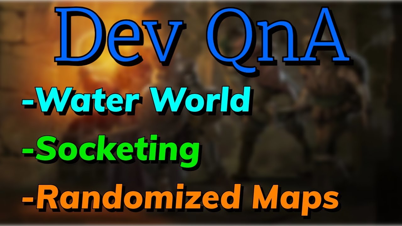 Sorcerer, New Map, Socketing, AND MORE - Dark and Darker Dev QnA - YouTube