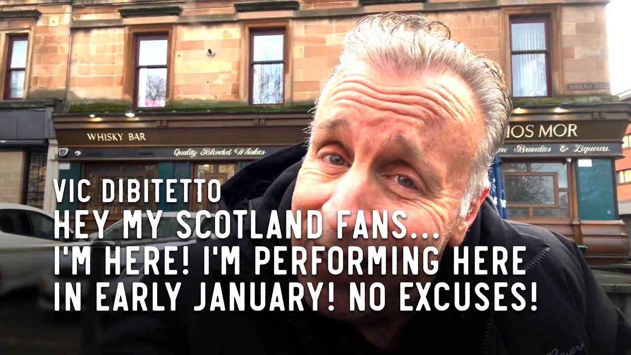 Hey my Scotland fans...I'm here! I'm performing here in early January ...