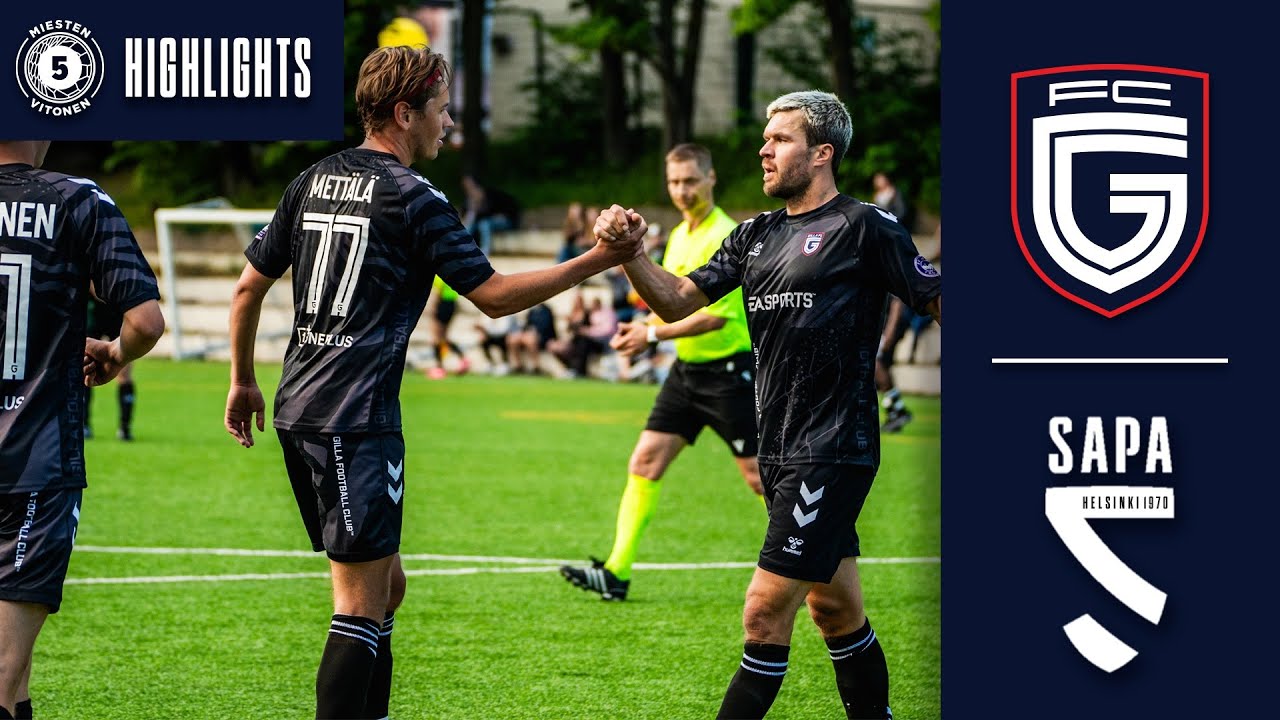 Gilla FC - SAPA/2 | Highlights | Miesten Vitonen - YouTube