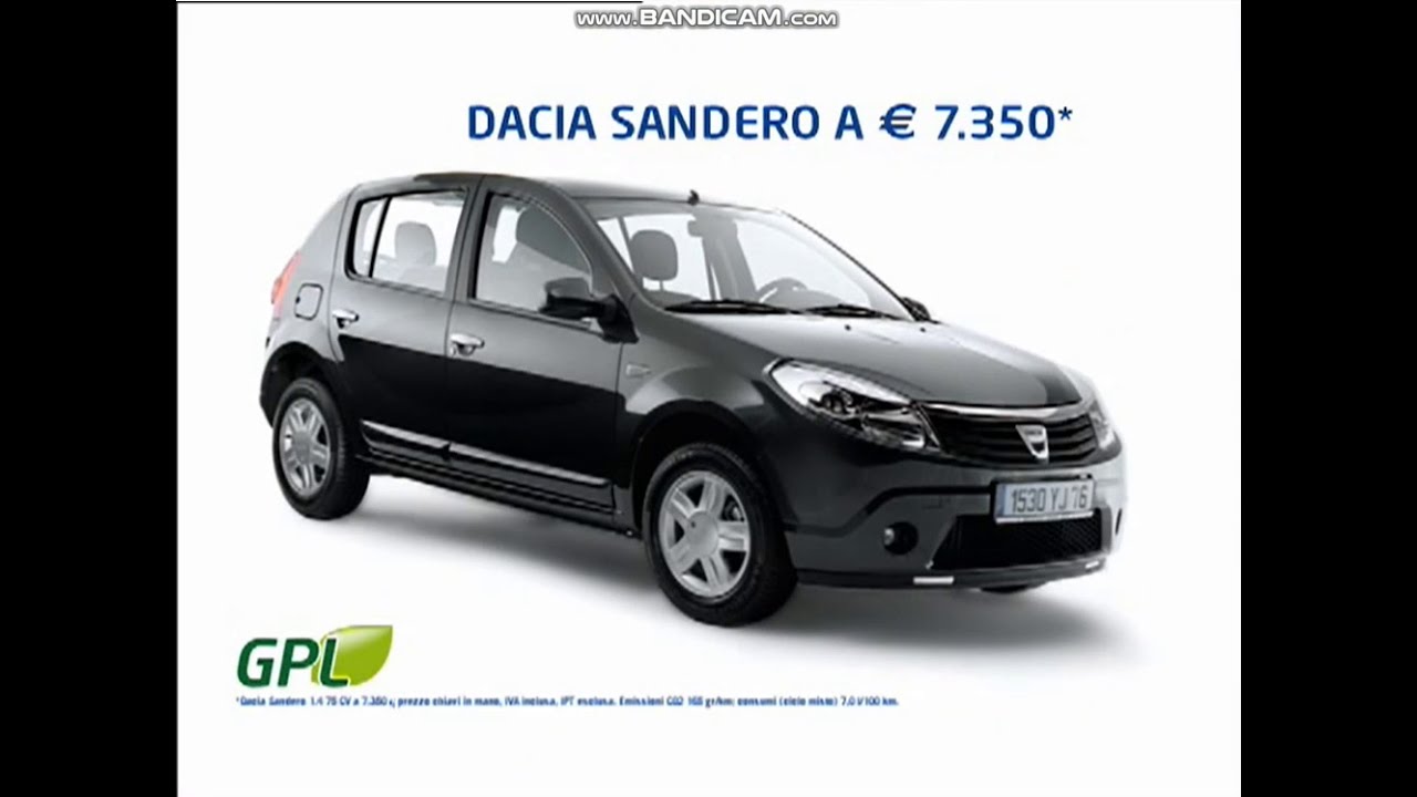 Dacia Sandero Advert 2008 In Italy - YouTube